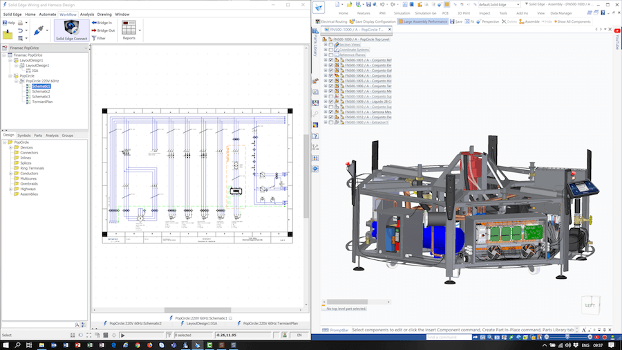 Solid Edge Electrical Design | Logiciel de Siemens | Cadlog