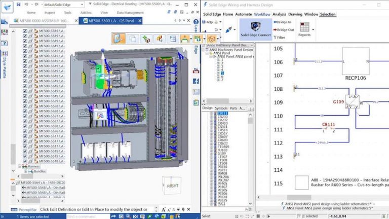 Solid Edge Electrical Design | Logiciel de Siemens | Cadlog