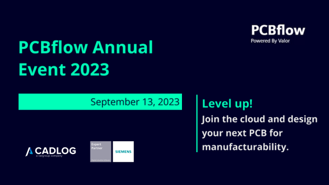 PCBflow annual event 2023 - Cadlog